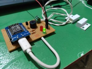 IoT based Door Security Alarm Project with Blynk - IoT Starters