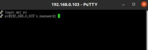 Connecting to Raspberry Pi via Putty - IoT Starters