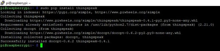 How to send sensor data to Thingspeak using Raspberry Pi - IoT Starters