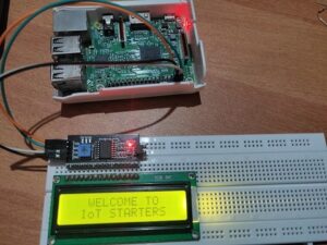 Interfacing 16x2 LCD with Raspberry Pi - IoT Starters