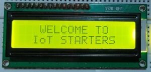 Interfacing 16x2 LCD with Raspberry Pi - IoT Starters