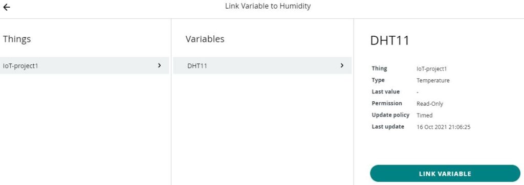 Getting Started With Arduino Iot Cloud Using Nodemcu And Dht11 Iot Starters