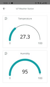 Getting Started with Arduino IoT cloud using NodeMCU and DHT11 - IoT Starters