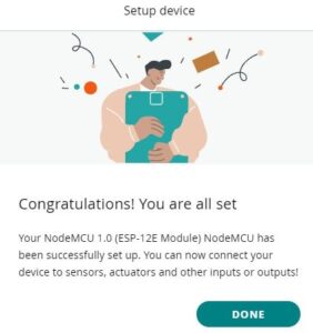 Getting Started with Arduino IoT cloud using NodeMCU and DHT11 - IoT Starters